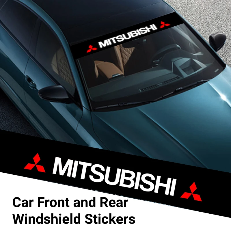 Car Vinyl Decal Front Rear Windshield Sun Protection Sticker For ...