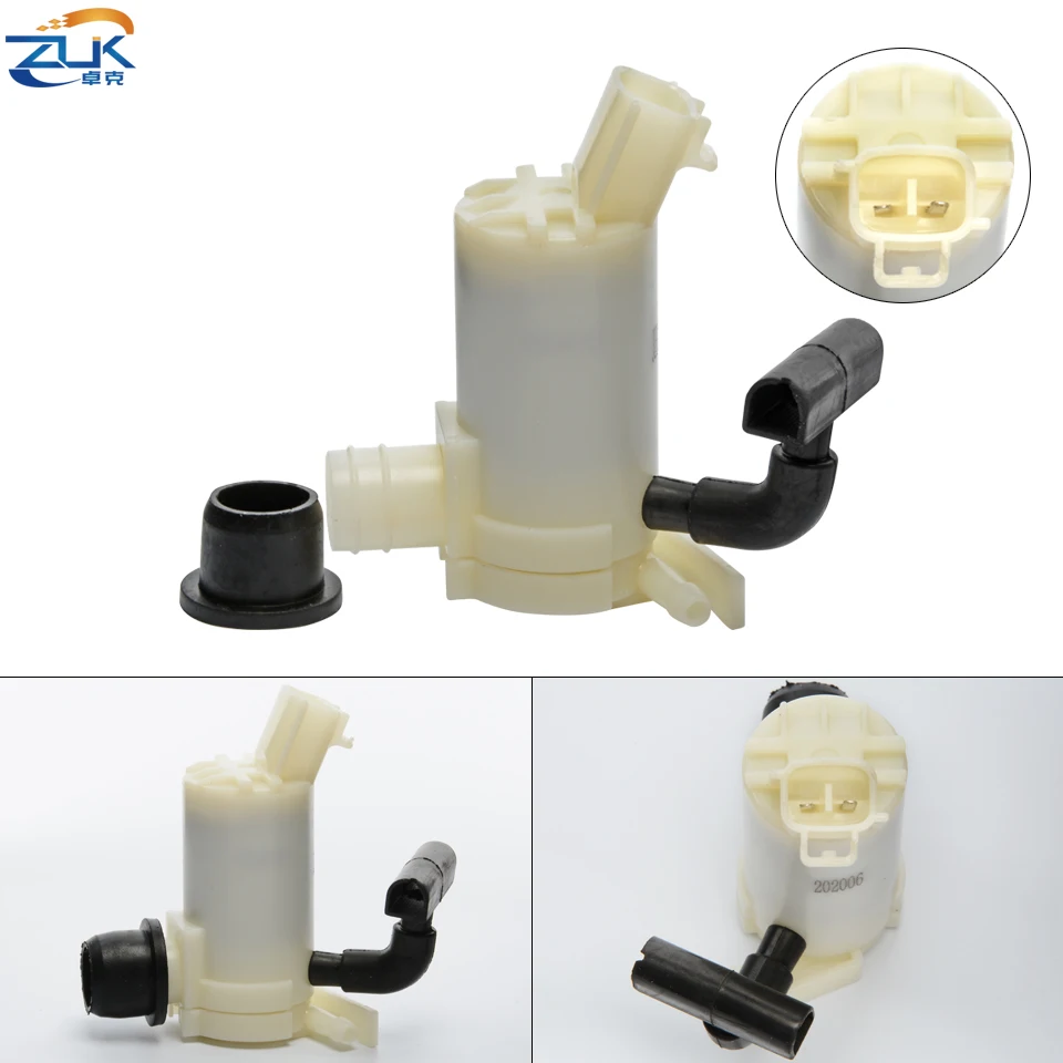 ZUK Front Windshield Washer Motor Pump Actuator For HONDA CIVIC 2012 ...