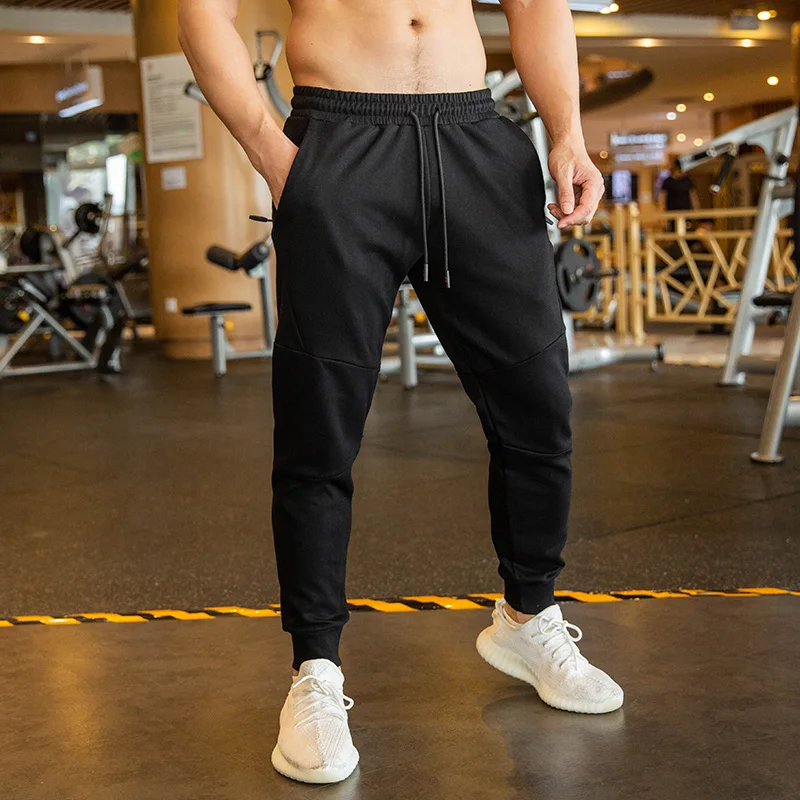 Autumn Winter cotton Workout Sweatpants cotton Loose Joggers Men ...