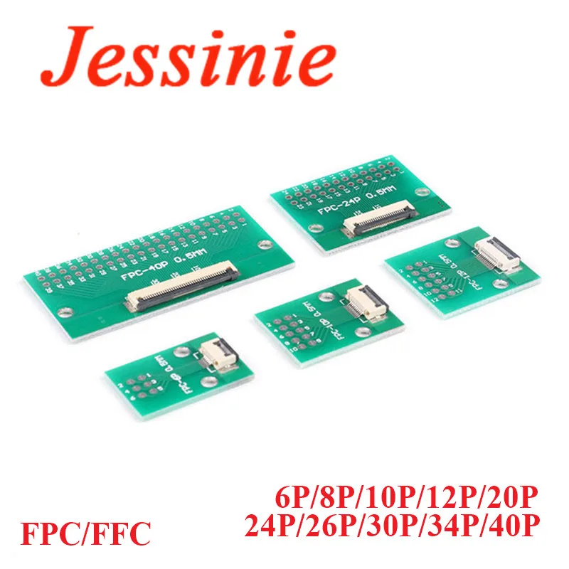 5pcs-FPC-FFC-Flat-Cable-Adapter-Plate-0-5mm-1mm-6P-8P-10P-12P-20P-24P.jpg