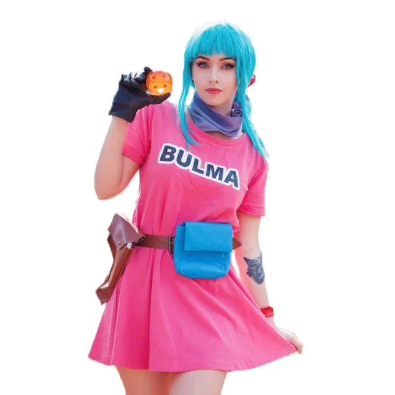 Bulma-Dress-cosplay-costume-with-accessory-Uniform-New-in-Stock ...