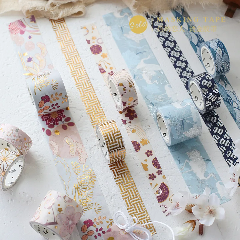 3 шт./лот набор декоративного скотча Васи бумага японский канцелярские ...