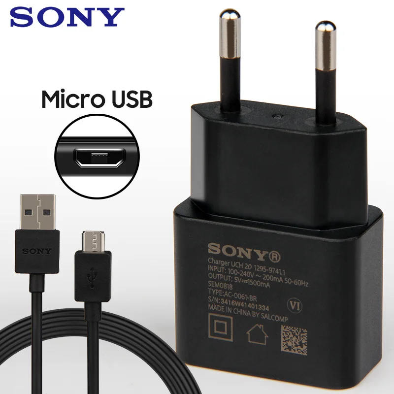 Original SONY Travel Wall Charging Charger UCH20 For SONY Xperia XA3 ...