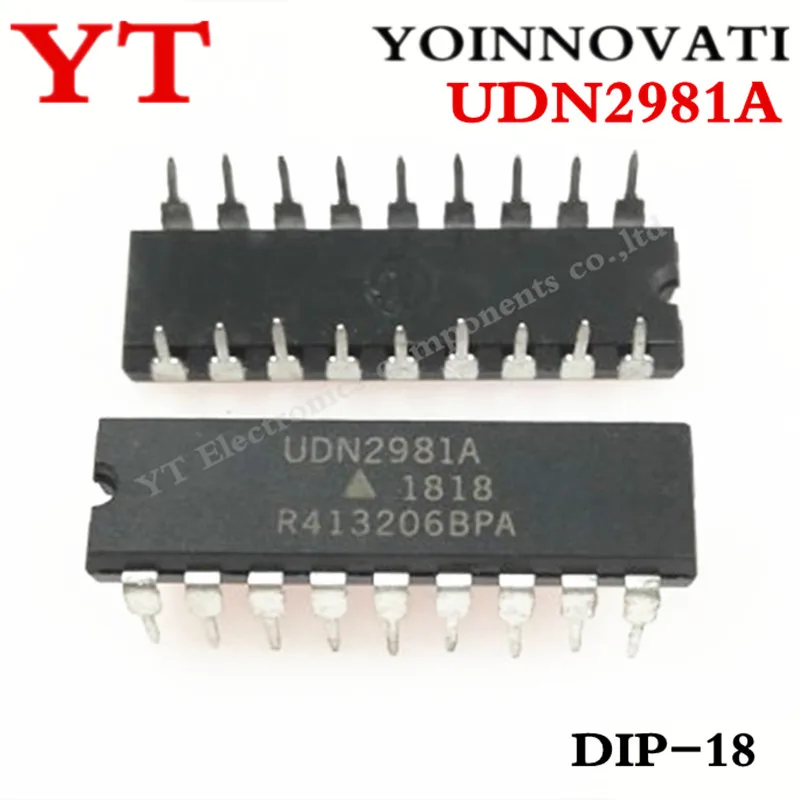 50 개/몫 UDN2981A UDN2981 2981 드라이버 8CHAN 18DIP IC 최고의 품질.|driver ic|ic ...