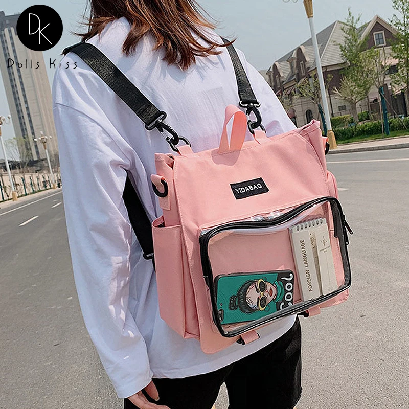 Ita Bag Large Capacity Backpack Clear Pocket For Women 2021 Girls ...
