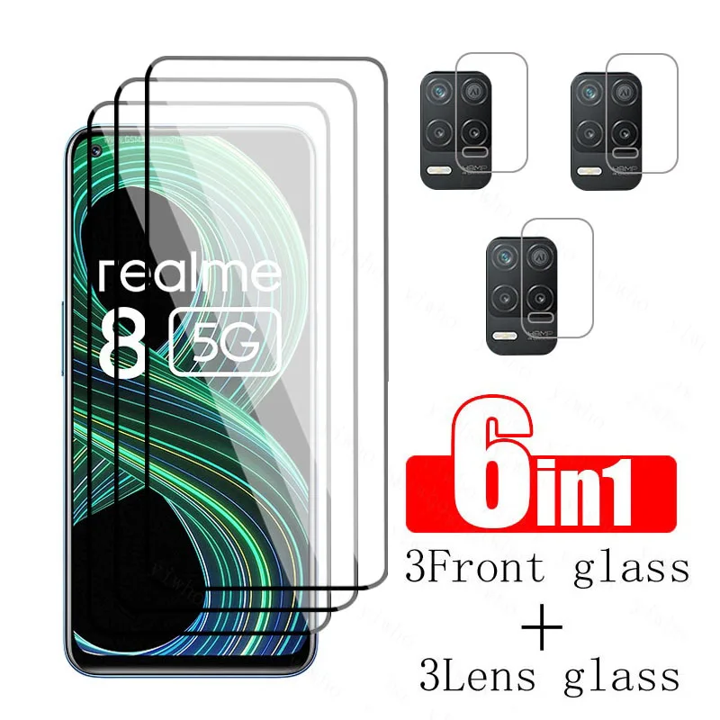 HD-Glass-For-Realme-8-5G-Tempered-Protective-Camera-Glass-On-Realmi ...