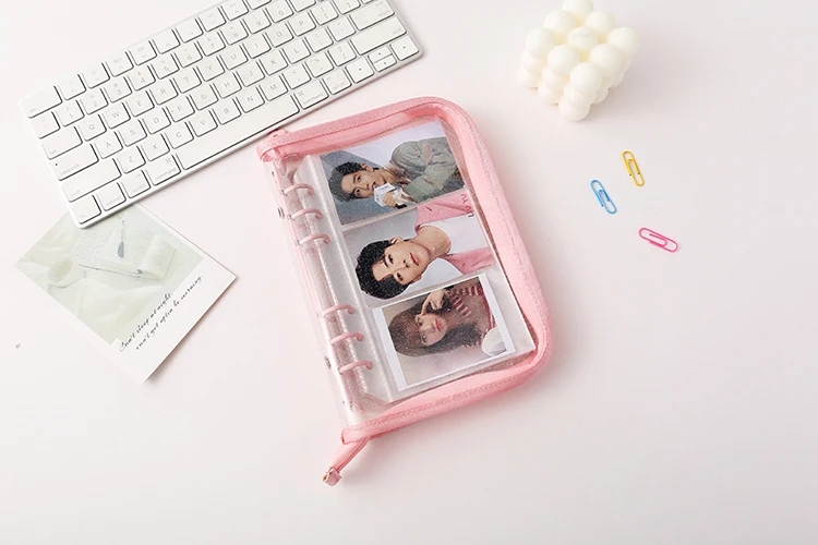 CAHIER,MKBB-A6--classeur mignon A5-A6 à fermeture éclair, carnet de ...