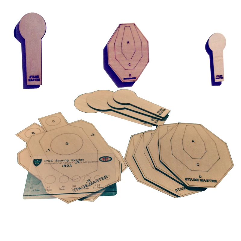 Other Outdoors - Mini Red Dot Laser Shooting Training Target IPSC IDPA ...