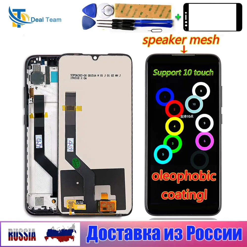 10 Multi Touch Screen For Xiaomi Redmi Note 7 Lcd Display 6.3 inch ...