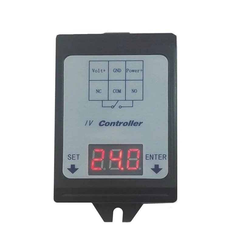 DC voltage detection control relay 6-80V/48V60V battery charge and discharge timing / 30A on/off ...