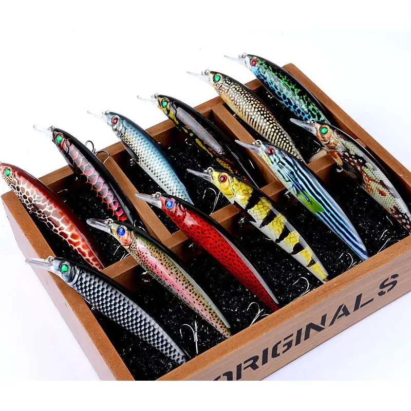 Artificial-Minnow-Fishing-Lures-Carpa-Swimbait-Iscas-Wobbler-Crank ...