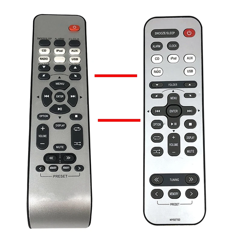 New Replacement WY92700 For Yamaha Micro CD Receiver Remote Control TSX ...