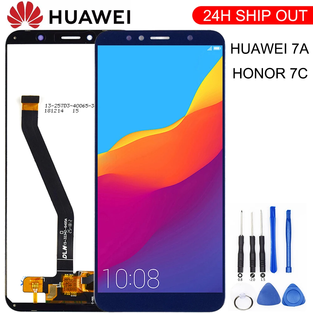 Pantalla LCD Original de 5,7 "para Huawei Honor 7C, digitalizador de ...