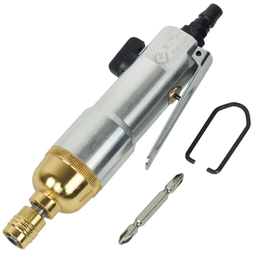 Straight Shank Air Screwdriver 1/4 Inch Impact Screwdriver With ...