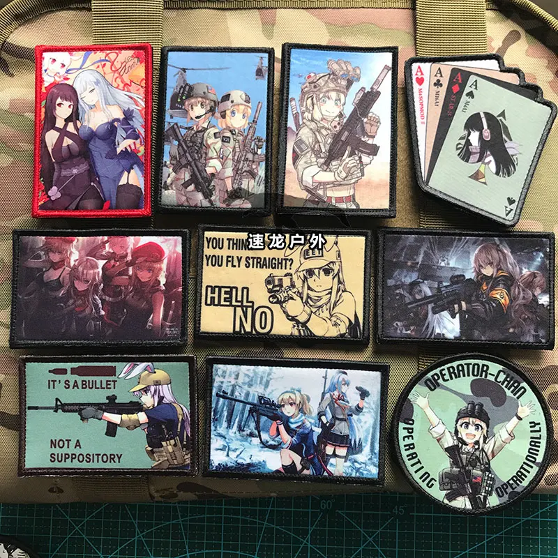 Ump45-Patch-Girls-Frontline-Game-9A91-Griffon-404-Squad-Armband-Badge ...