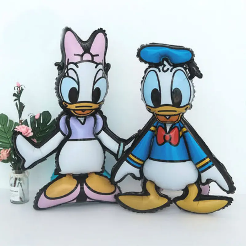 Aluminum Foil Material Three-dimensional Donald Duck Balloon Children's ...