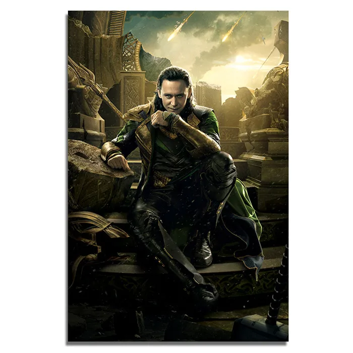 Thor Dark World Loki Poster