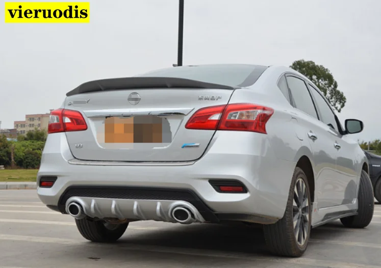 car styling R style luster Carbon Fiber/FRP Rear Trunk Spoiler Wing Fit ...