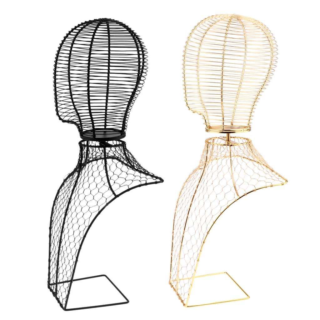 Metal-Display-Stand-Mannequin-Head-And-Half-of-Body-Part-For-Displaying ...