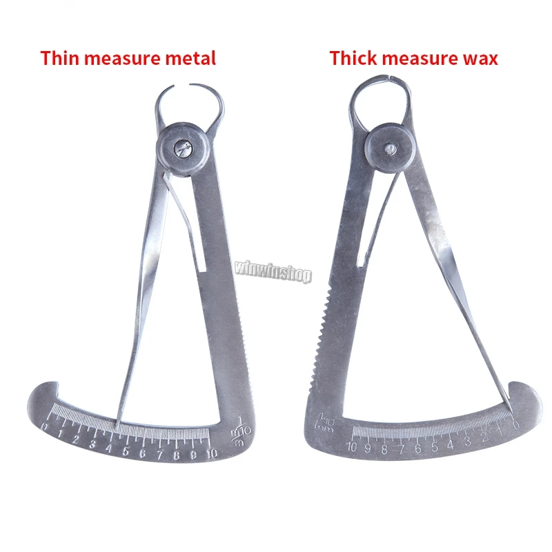 1pcs Measuring Tool Metal Triangle Caliper Stainless Steel Mechanic ...