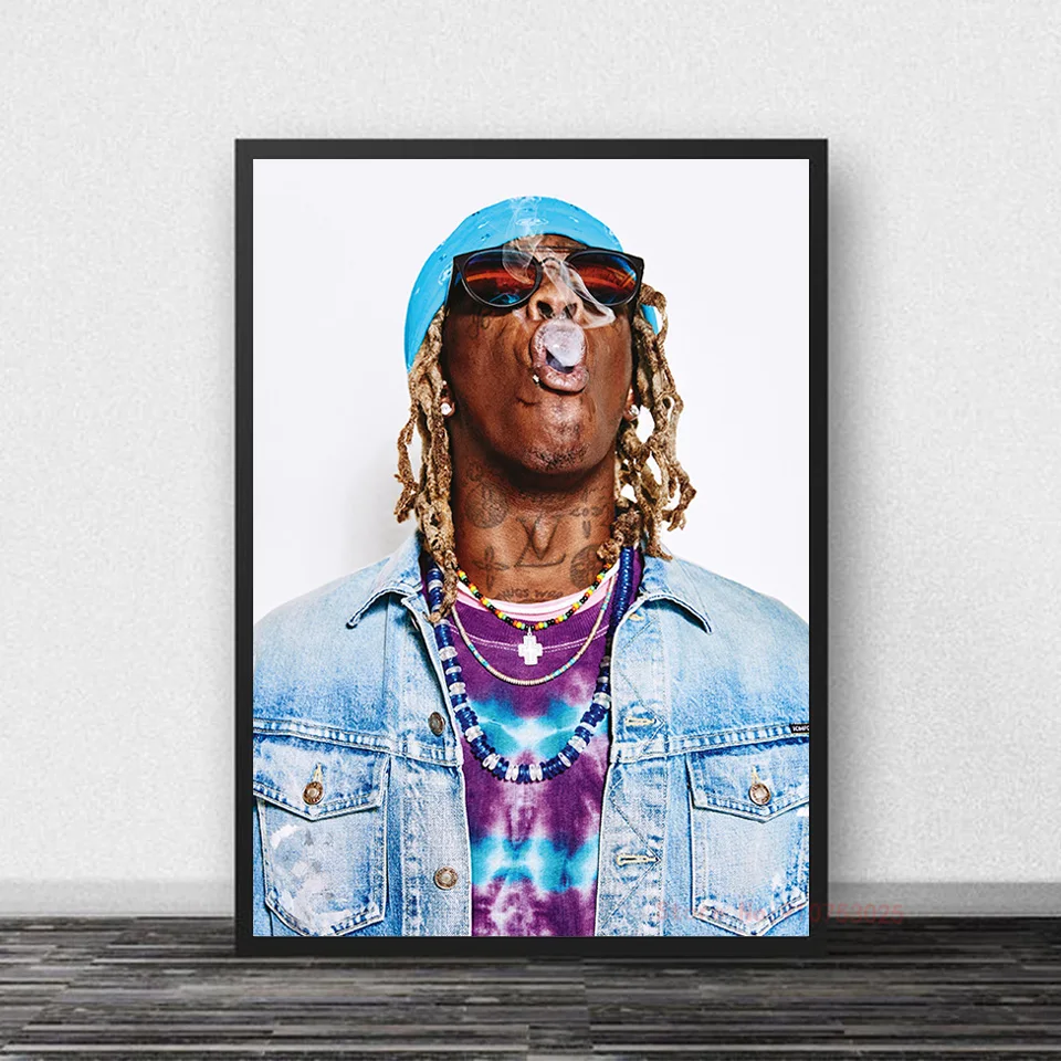 Young Thug Painted Nails