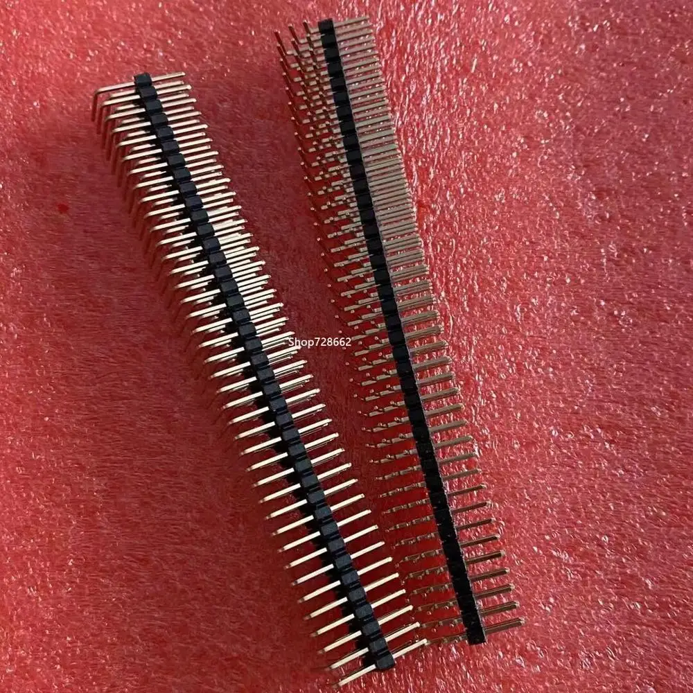 2PCS-Gold-Plated-Pitch-2-54mm-3x40-Pin-120-Pin-Right-Angle-Male-Pin ...