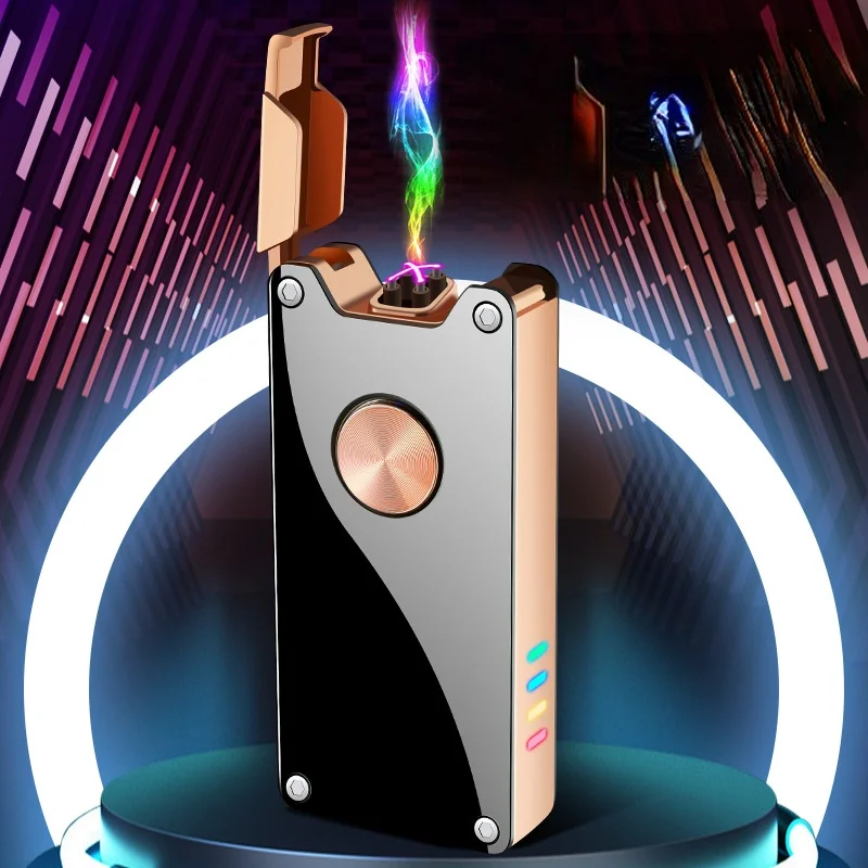 Smart Double Arc High end Gift Usb Rechargeable Lighter Smoking ...