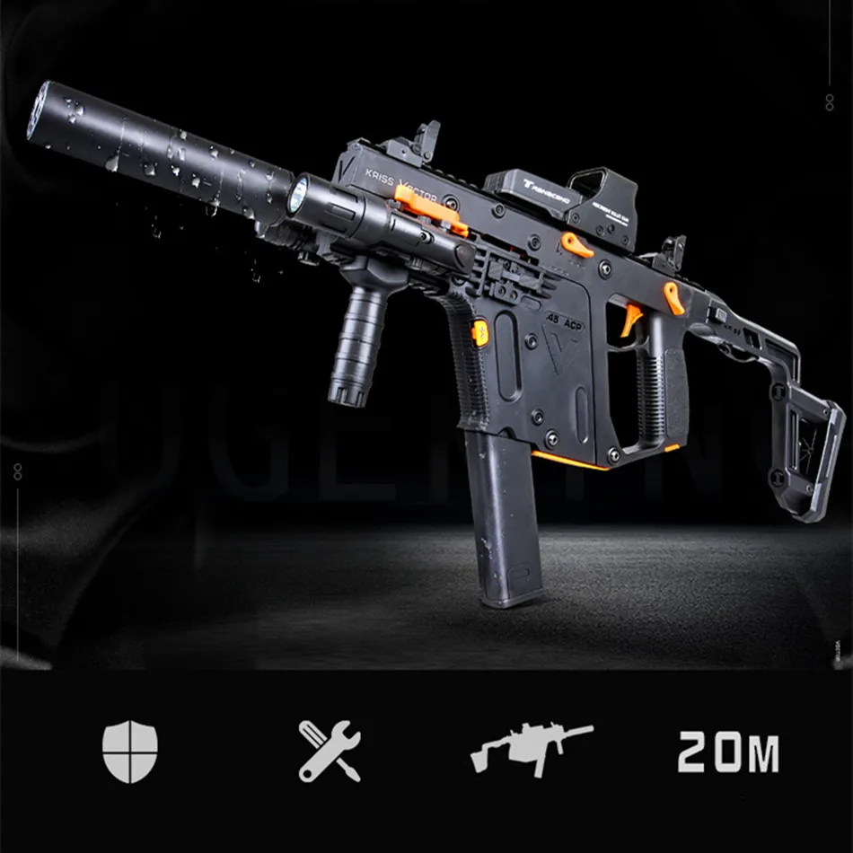 Gel Blasting WBB Lehui KRISS Vector V2 Second Version wbb gel blaster ...