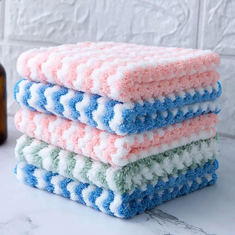 1pc Super Absorbent Microfiber Kitchen Dish Cloth High efficiency ...