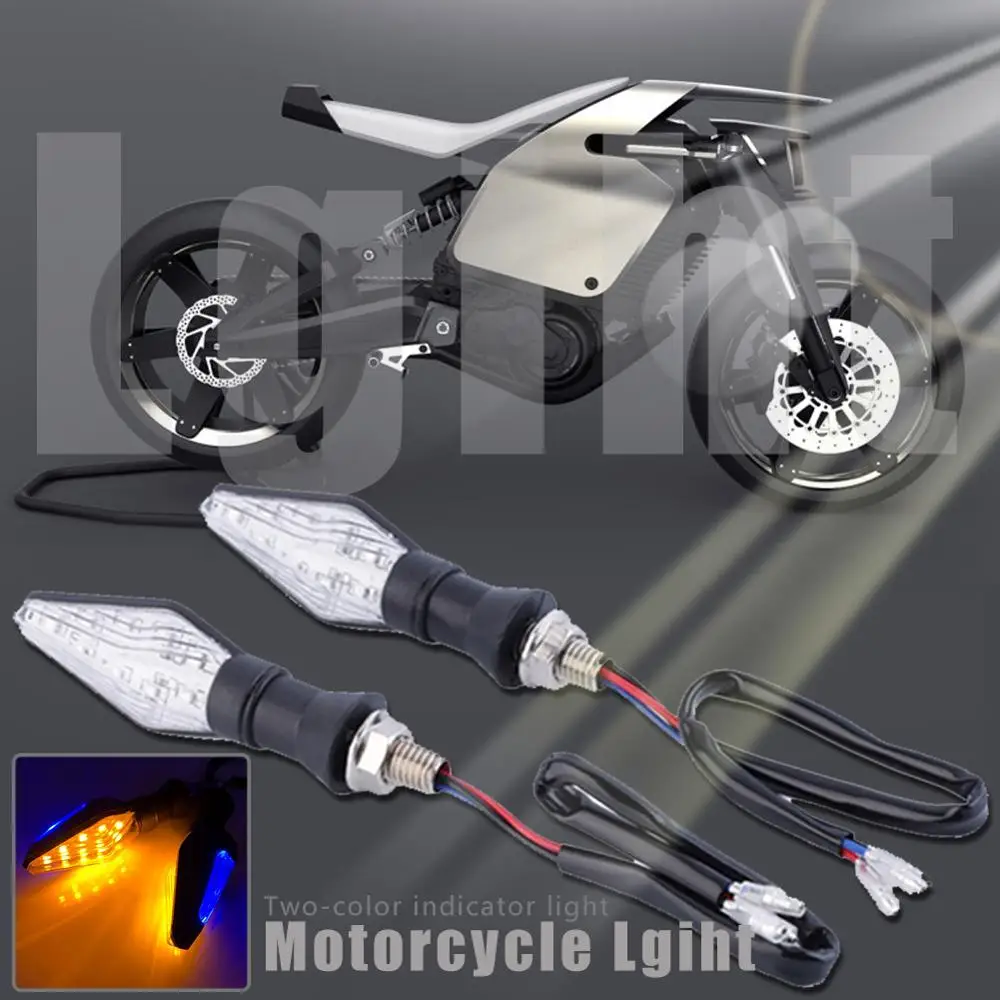 Dual-Color-LED-Motorcycle-Brake-Light-Flasher-Motorcycle-Turn-Signal ...