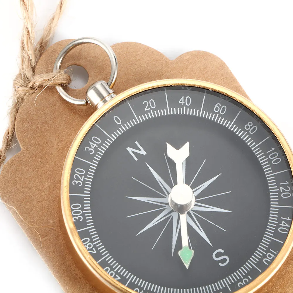 1pcs Wedding Souvenirs for Guests Compass Tags Labels Travel Themed ...