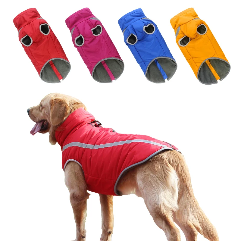 Dog Clothes Waterproof Dog Coat Big Dogs Clothing Pet Jacket Winter ...