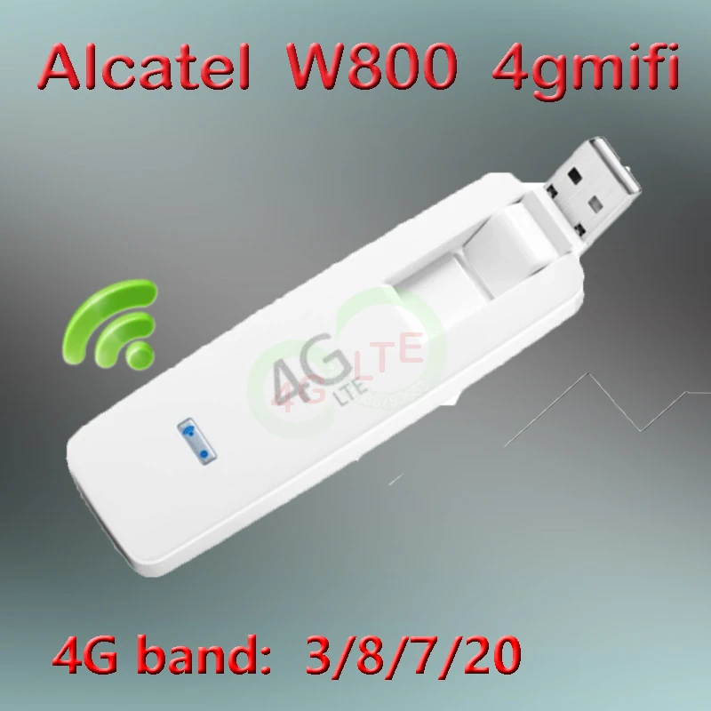 Desbloqueado alcatel onetouch w800 4g modem wi fi roteador sim slot ...