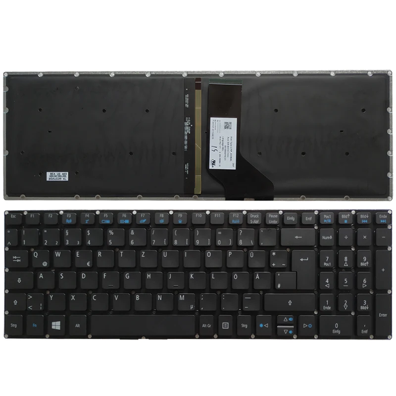 New German Keyboard For Acer Aspire R15 R5-571 R5-571t Gr Laptop ...