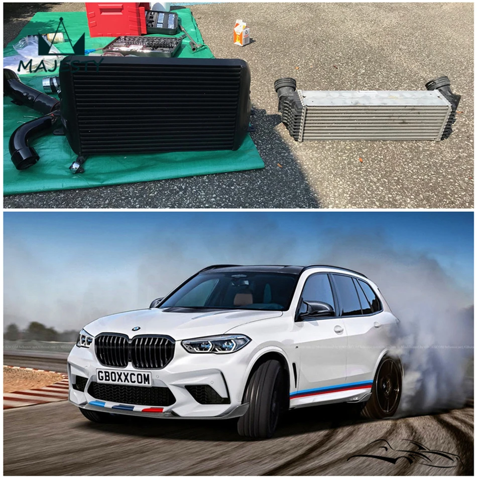 Tuning Competition Intercooler Fit For BMW X5 E70 3.0d / 3.0sd 2006 ...