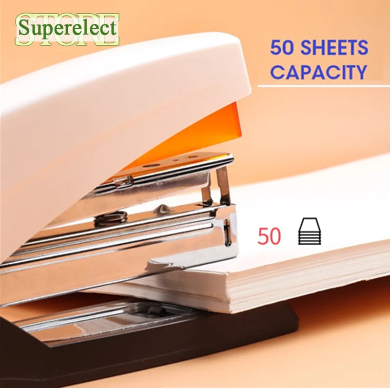 M-G-25-50-Sheets-Effortless-Heavy-Duty-Stapler-Power-Saving-Metal-Paper ...
