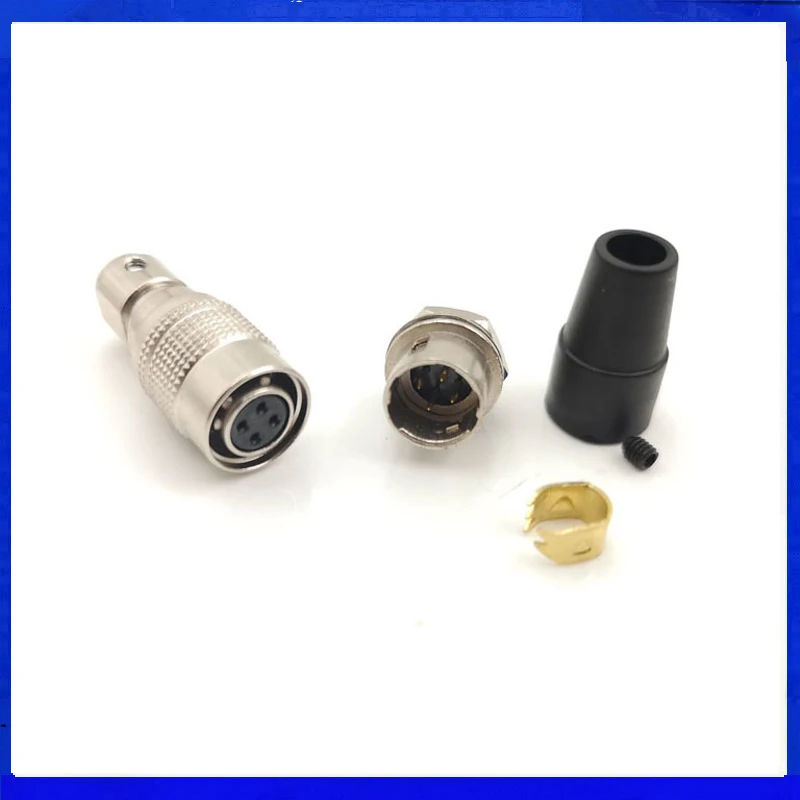 Hirose connector 4 pin plug and socket HR10A -7P-4S/HR10A-7R-4P,Male ...