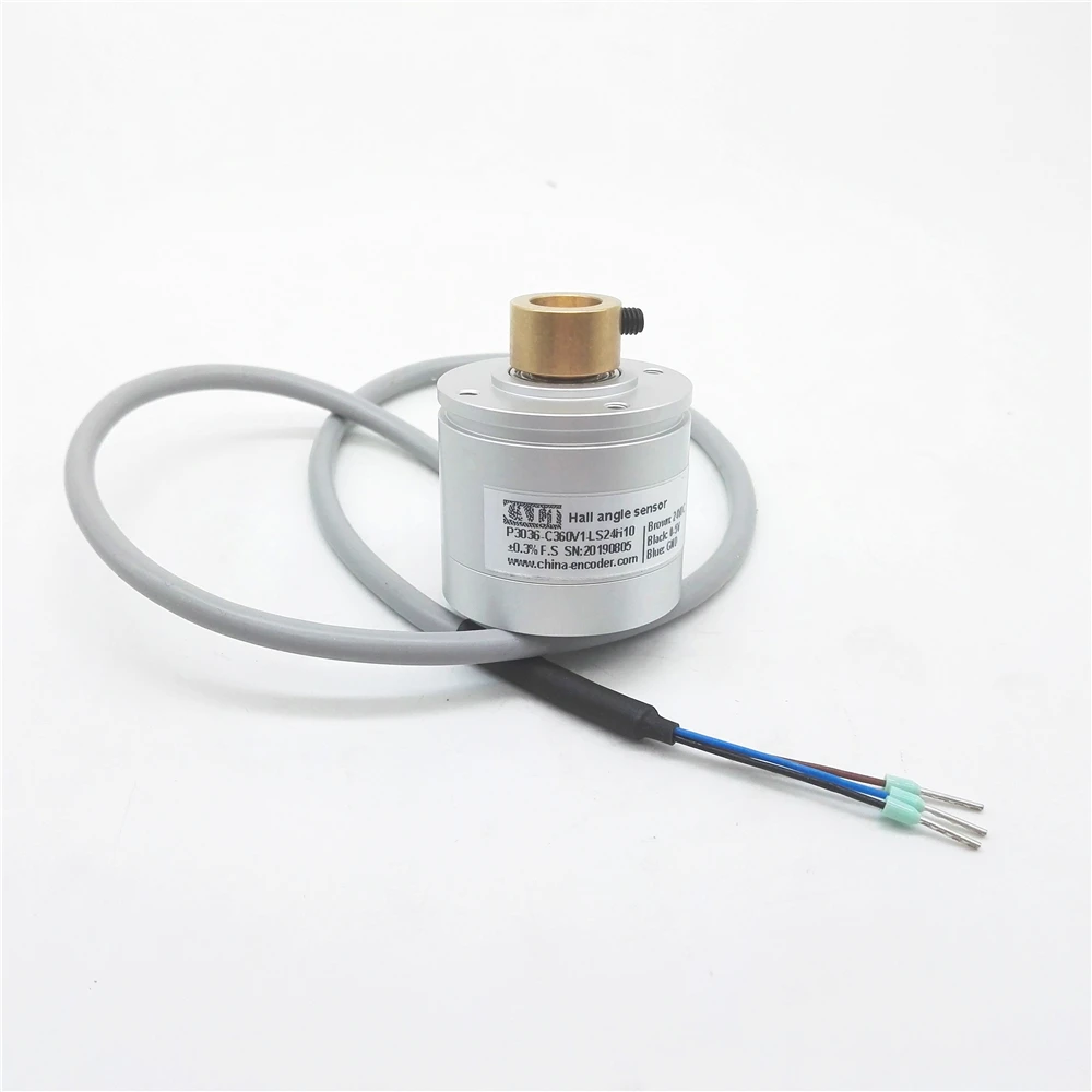 CALT Hall Angular Detector Angle Position Sensor 10mm Shaft P3036 C360 ...