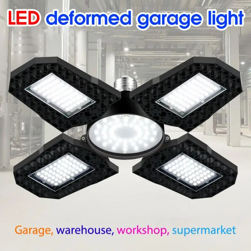 120w-ajust-vel-4-folha-deformable-l-mpada-para-garagem-led-garagem-luz ...