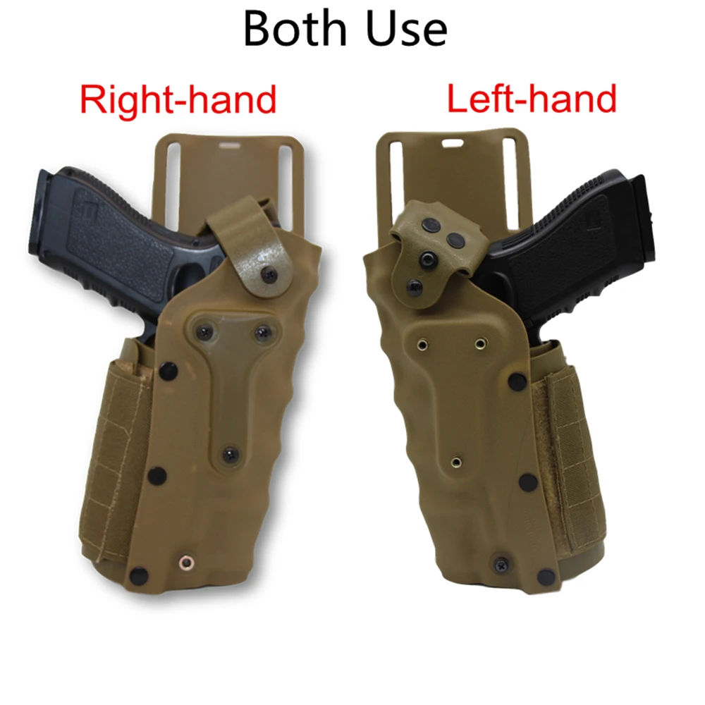 Tactical Gear Military Left & Right Hand Belt Holster Adjustable Pistal ...