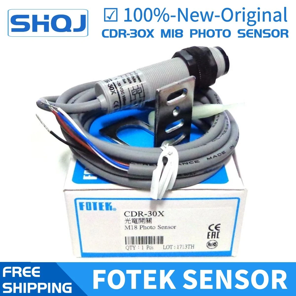 FOTEK SENSOR fotográfico CDR 30X M18, nuevo, original, 100% ...