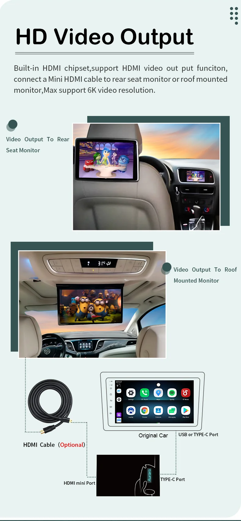 CarPlay AI Box Android 10 System Wireless CarPlay Netflix Android Box ...