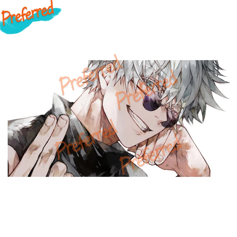 Papercraft Gojo Satoru Car Stickers Jujutsu Kaisen Anime Sticker Laptop ...
