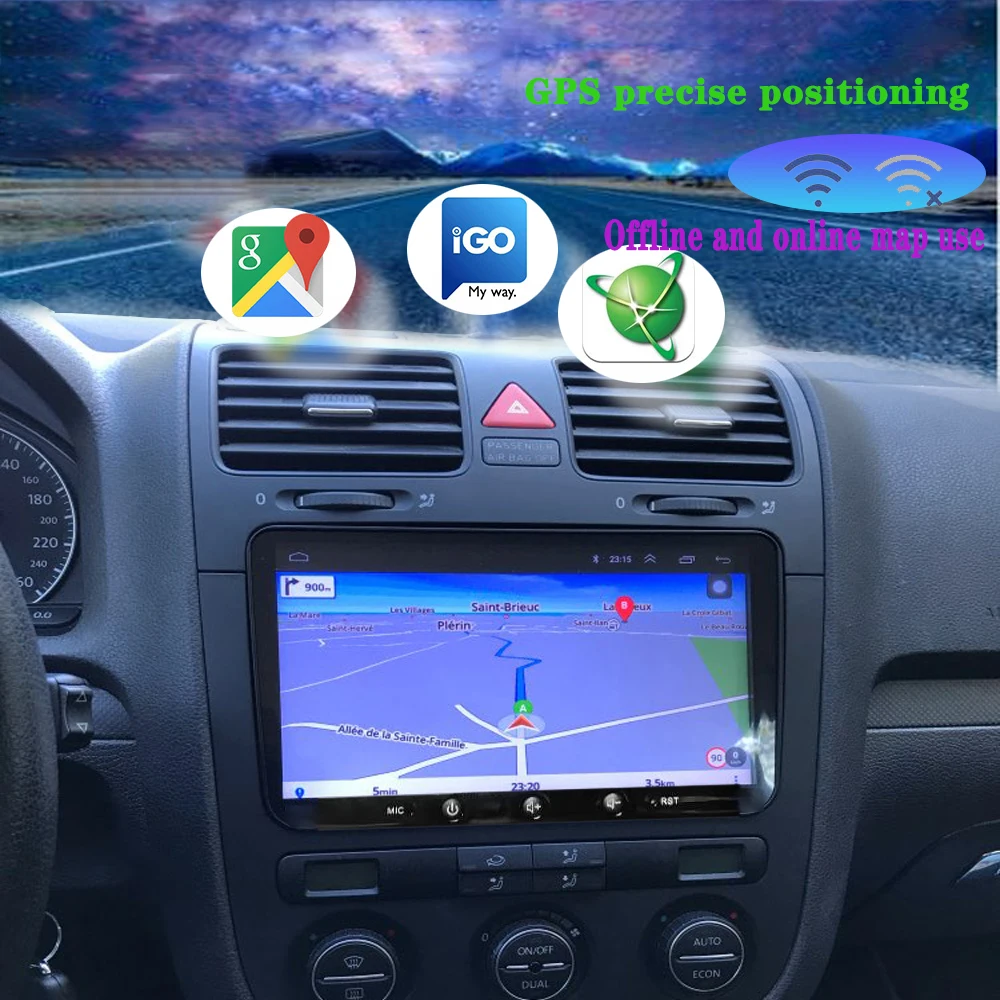 Car Radios - Car Radio 2 Din Android 8.1 Multimedia Player For ...