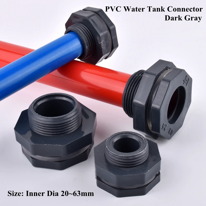 1pc-ID-20-63mm-PVC-Water-Tank-Connector-Home-Aquarium-Fish-Tank-Inlet ...