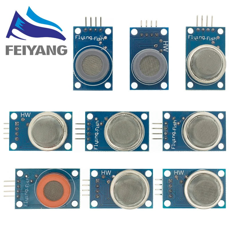 Módulo de Sensor de Gas licuado y humo para Arduino, MQ 2 de detección ...
