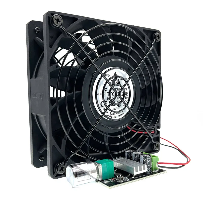 120mm-12cm-12V-Powerful-Computer-PC-Cooling-Fan-with-PWM-DC-Speed ...