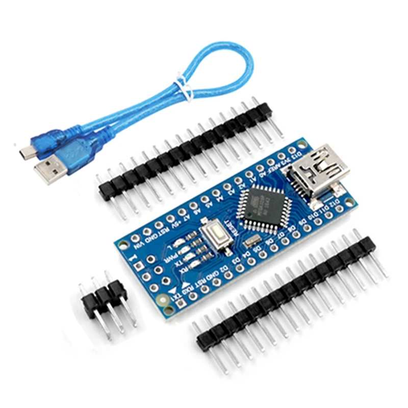 1pcs Mini Usb Nano V3.0 Atmega328p Ch340g 5v 16m Module Micro ...