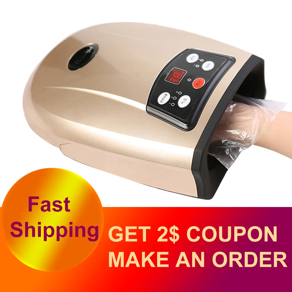 Heated Hand Massager Physiotherapy Equipment Pressotherapy Palm Massage ...