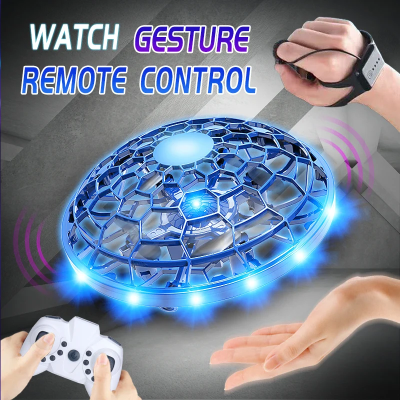 Camoro-2021-New-Luminous-UFO-Hand-Motion-Sensor-Control-Induction-RC ...